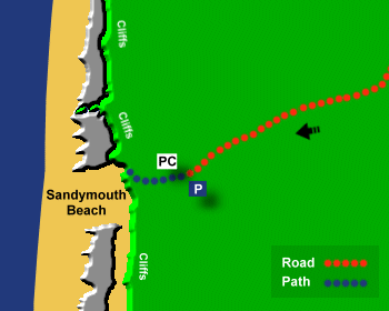 Sandymouth Beach Information - Cornwall Beach Guide